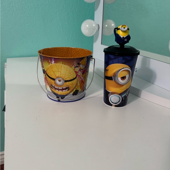 Minions | Other | Minions Themed Bucket And Cup Set | Poshmark